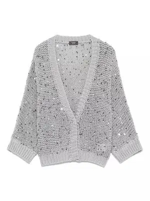 Peserico Drop Shoulder Cardigans For Women