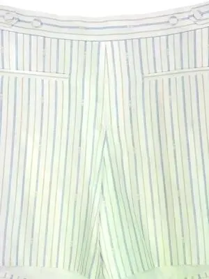 Alexander McQueen Striped Tailored Shorts