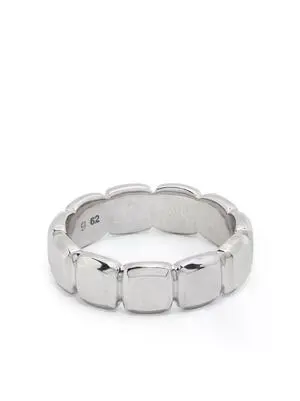 Tom Wood Cushion Band Ring - Silver