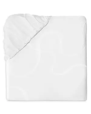 PRATESI Vittoria Bottom Fitted Sheet, Twin - White