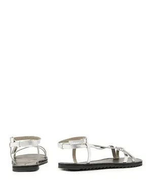 ALLSAINTS Tyla Sandals - Silver