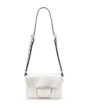 Allsaints Silver Tone Bags For Women