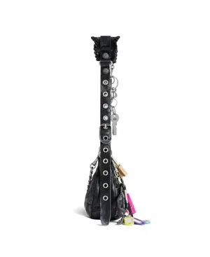 Balenciaga Le Cagole Shoulder Bag With Charms