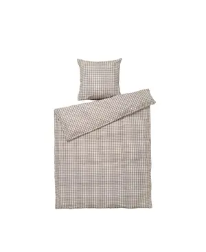 JUNA Baek & Bolge Duvet Cover Set - Grey/birch