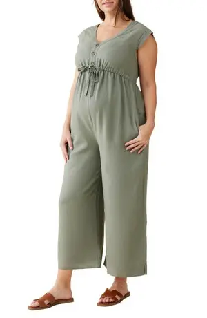 Ingrid & Isabel® Sleeveless Maternity Jumpsuit