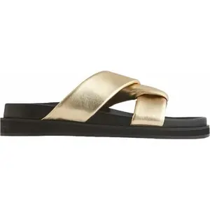 NEIL J. RODGERS Obi Sandal - Gold Nappa