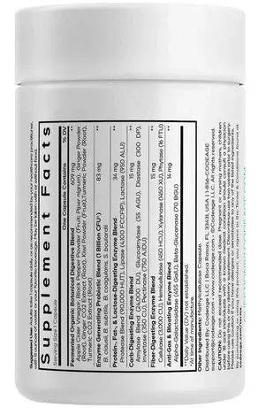 CODEAGE Fermented Digestive Enzymes, Probiotics, Prebiotics