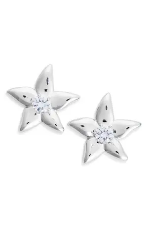 Collina Strada Starlink Stud Earrings - Crystal Clear