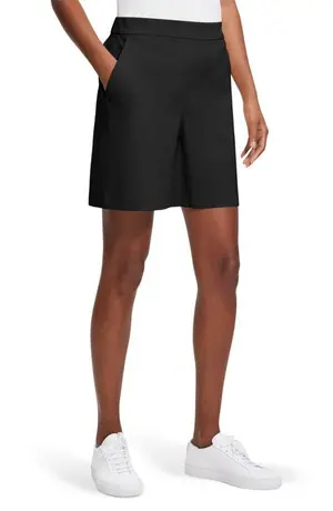 Theory Linen Blend Shorts