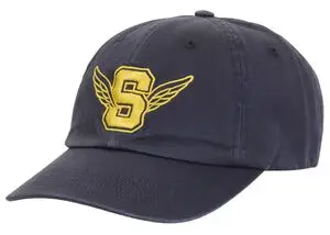 Supreme Wings Logo 6-panel Cap - Navy Blue