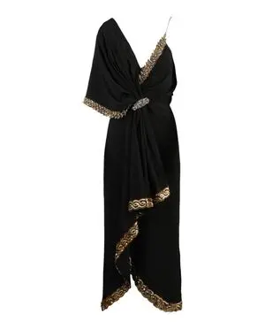 Gucci Beaded Draped Midi Dress