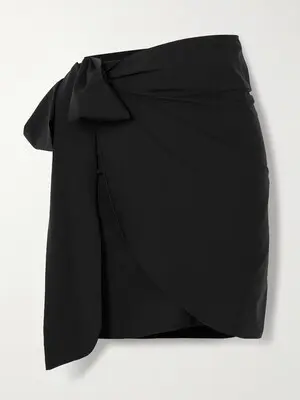 Hunza G Stretch-jersey Pareo - Black