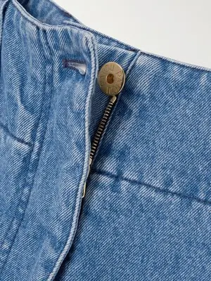 PATOU High-rise Wide-leg Jeans