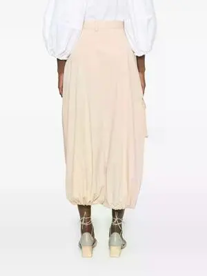 Fabiana Filippi Cargo Maxi Skirt - Neutrals