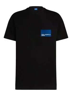 Karl Lagerfeld Box Logo T-shirt - Black