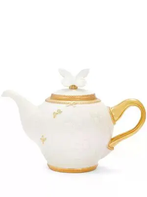 VILLARI Butterfly Teapot - White