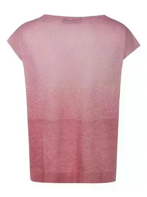 D.exterior Gradient-effect T-shirt - Pink