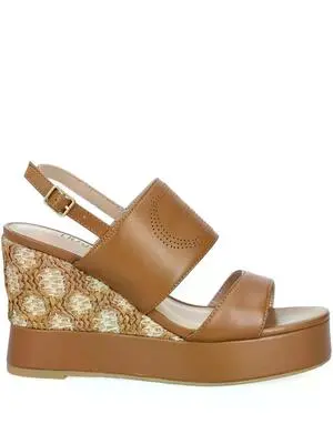Liu Jo Braided Wedge Sandals
