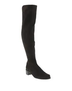 STUART WEITZMAN Suede Over-the-knee Boots