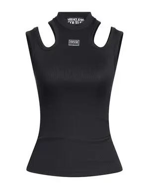 Versace Ribbed Jersey Top