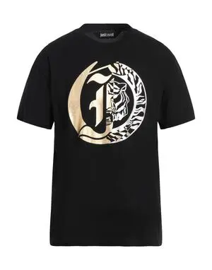 Just Cavalli T-shirt Size Cotton - Black