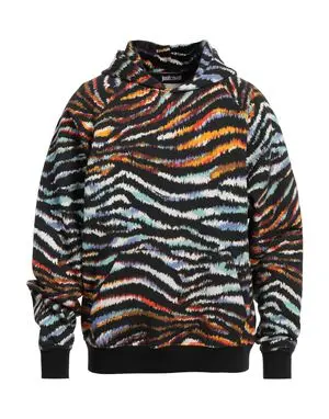 Just Cavalli Cotton Blend Zebra-print French Terry Sweatshirt