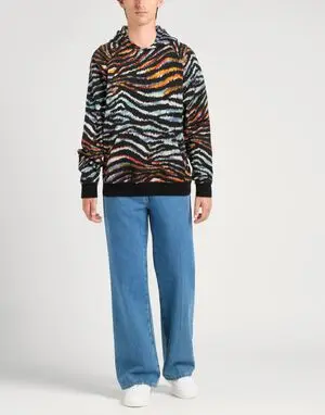 Just Cavalli Cotton Blend Zebra-print French Terry Sweatshirt