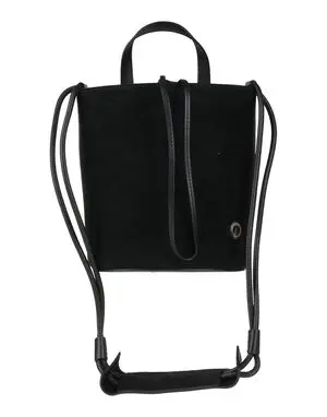 High Leather Bucket Bag