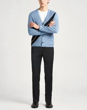 Canali Tailored Wool Pants - Grey