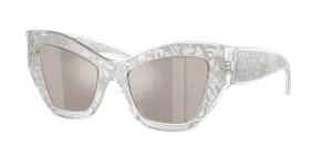 Dolce & Gabbana Silver Tone Eyewear For Women