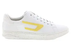 DIESEL® Sathene Low Sneakers - Tofu/yellow/fluorescent
