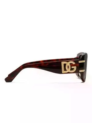 Dolce & Gabbana Dg Griffe Sunglasses - Red