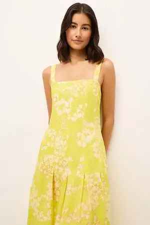 MARIE OLIVER Dixon Dress - Honeysuckle