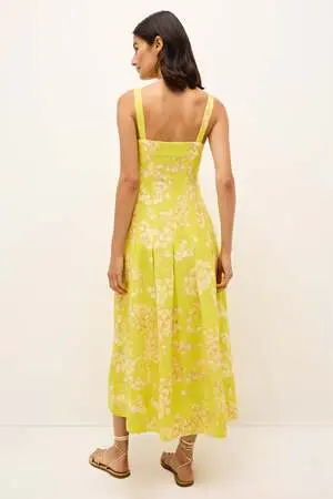 MARIE OLIVER Dixon Dress - Honeysuckle
