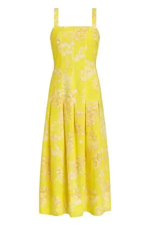 MARIE OLIVER Dixon Dress - Honeysuckle