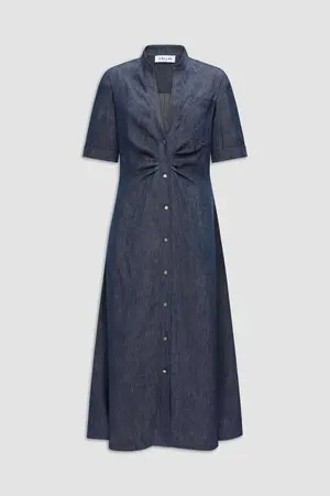 CALLAS MILANO Noor Shirt Dress - Navy