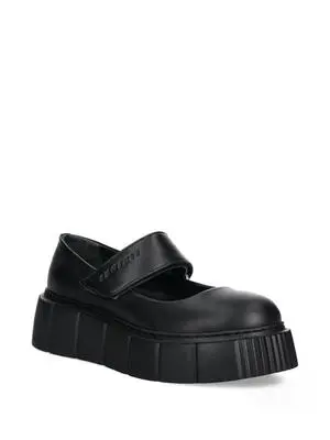 Inuikii Matilda Platform Mary Jane Shoes - Black