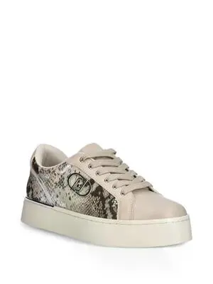 Liu Jo Snakeskin Panelled Sneakers