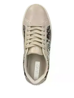 Liu Jo Snakeskin Panelled Sneakers