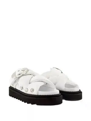 Toga Studded Platform Slides