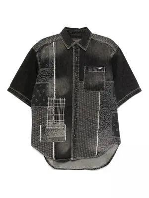 Musium Div. Patchwork Shirts For Men