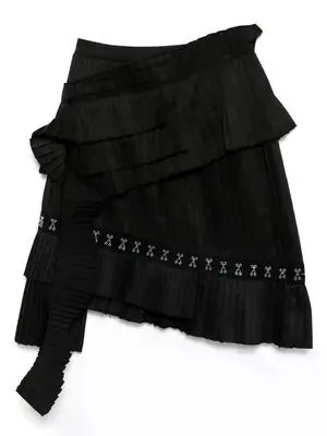 Rokh Broken Pleated Skirt