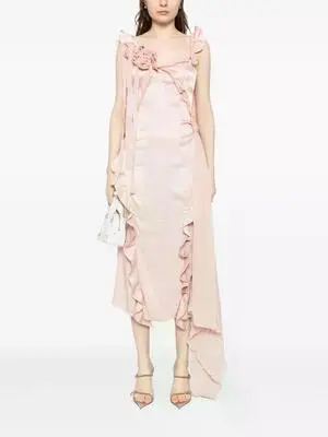 Rokh Gathered Detail Dress