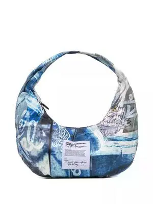 Large Printed Shoulder Bags