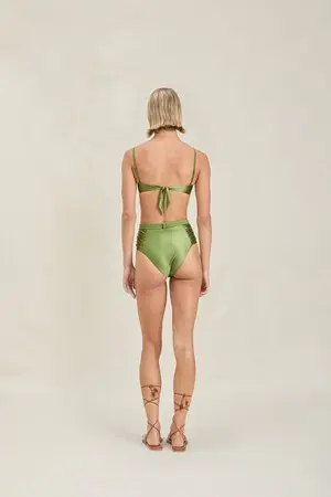 Devon Windsor Karter Bikini Top - Green