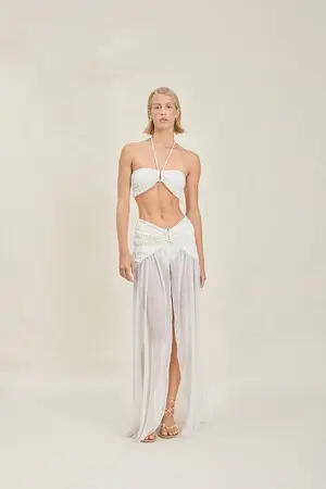Devon Windsor Cadee Bandeau Maxi Dress