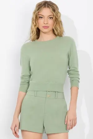 Alice + Olivia Carolann Cashmere Pullover