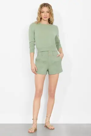 Alice + Olivia Carolann Cashmere Pullover