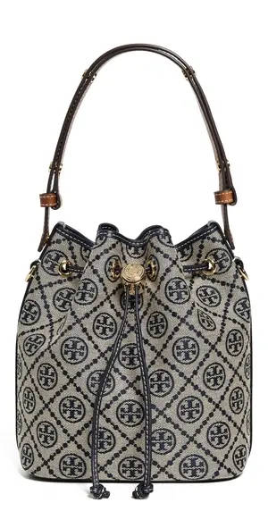 Tory Burch T Monogram Bucket Bag