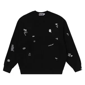 A Bathing Ape Multi Logo Sweatshirts